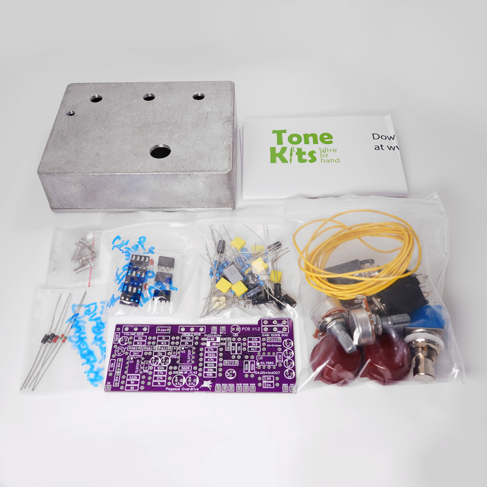 Pedal Tank Pegasus Overdrive Kit / オーバードライブ エフェクター 自作キット – NINEVOLT