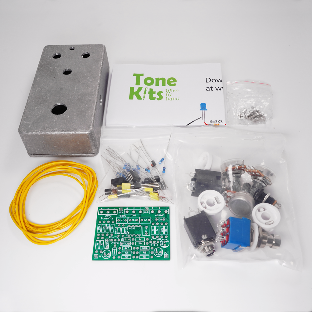 Pedal Tank TS809 Kit / オーバードライブ エフェクター 自作キット – NINEVOLT